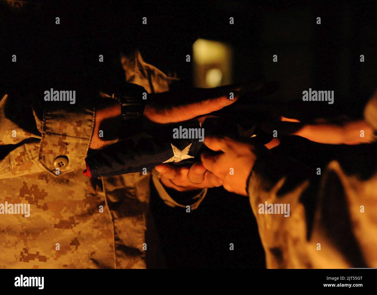 U.S. Navy Builder 1st Class selected as a chief petty officer assigned ...