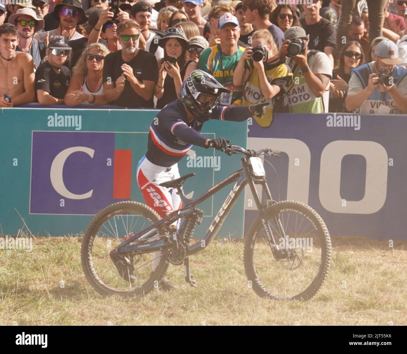 August 27, 2022, Les Gets, France: 4 VERGIER Loris during UCI Mountain ...