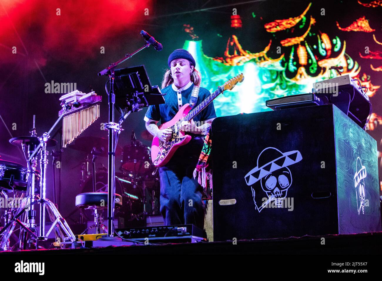 Turin Italy. 26 August 2022. The Australian singer songwriter TASH ...