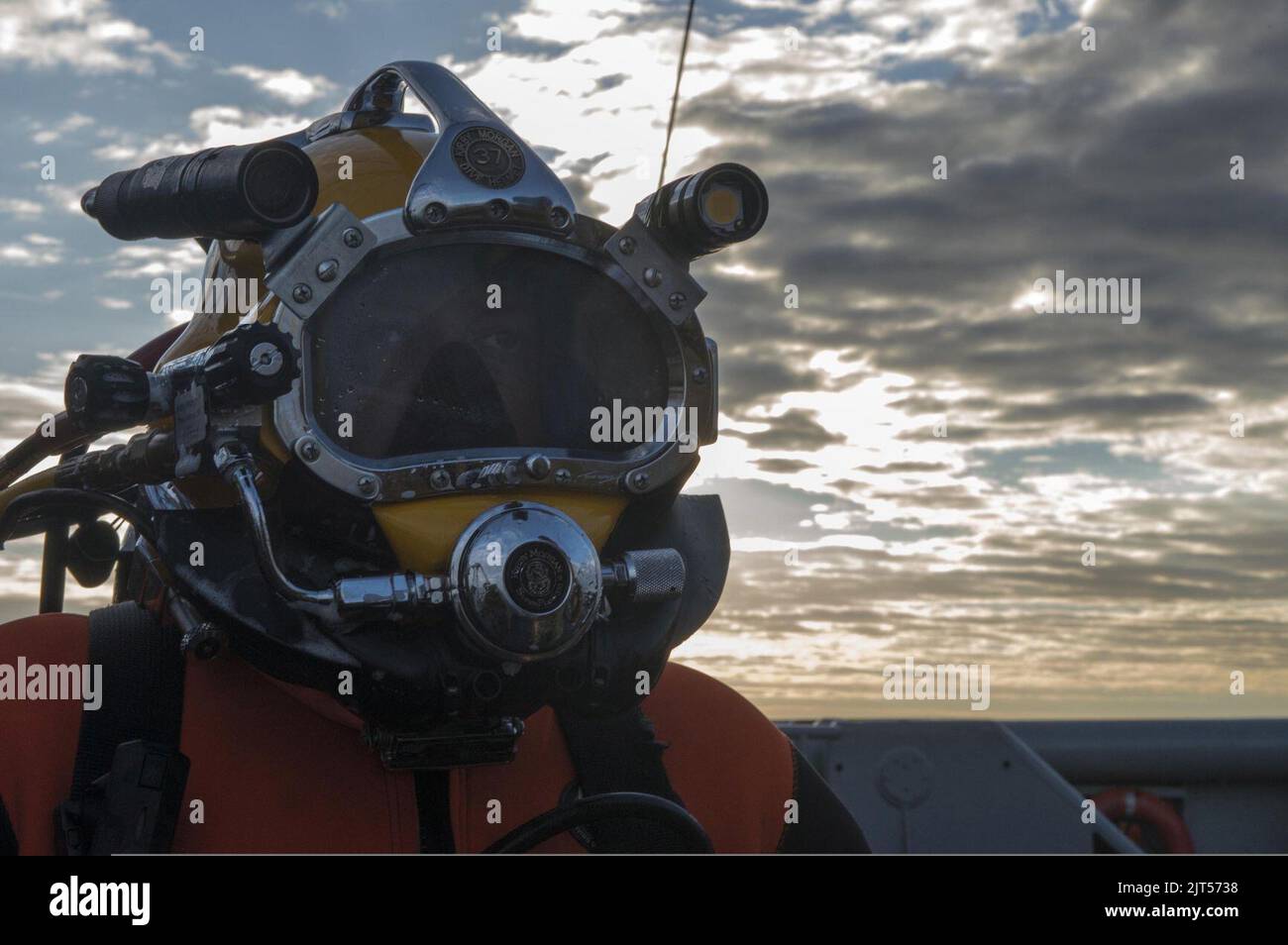 U.S. Navy Diver 1st Class assigned to Company 2-2, Mobile Diving and ...