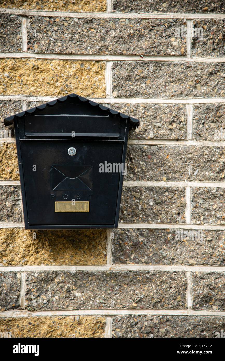 Private post box letter box on hi-res stock photography and images - Alamy