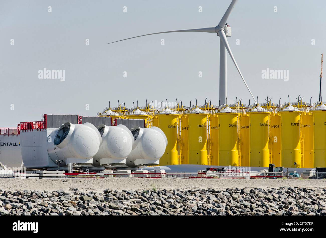 Parts of offshore wind farm hi-res stock photography and images - Alamy