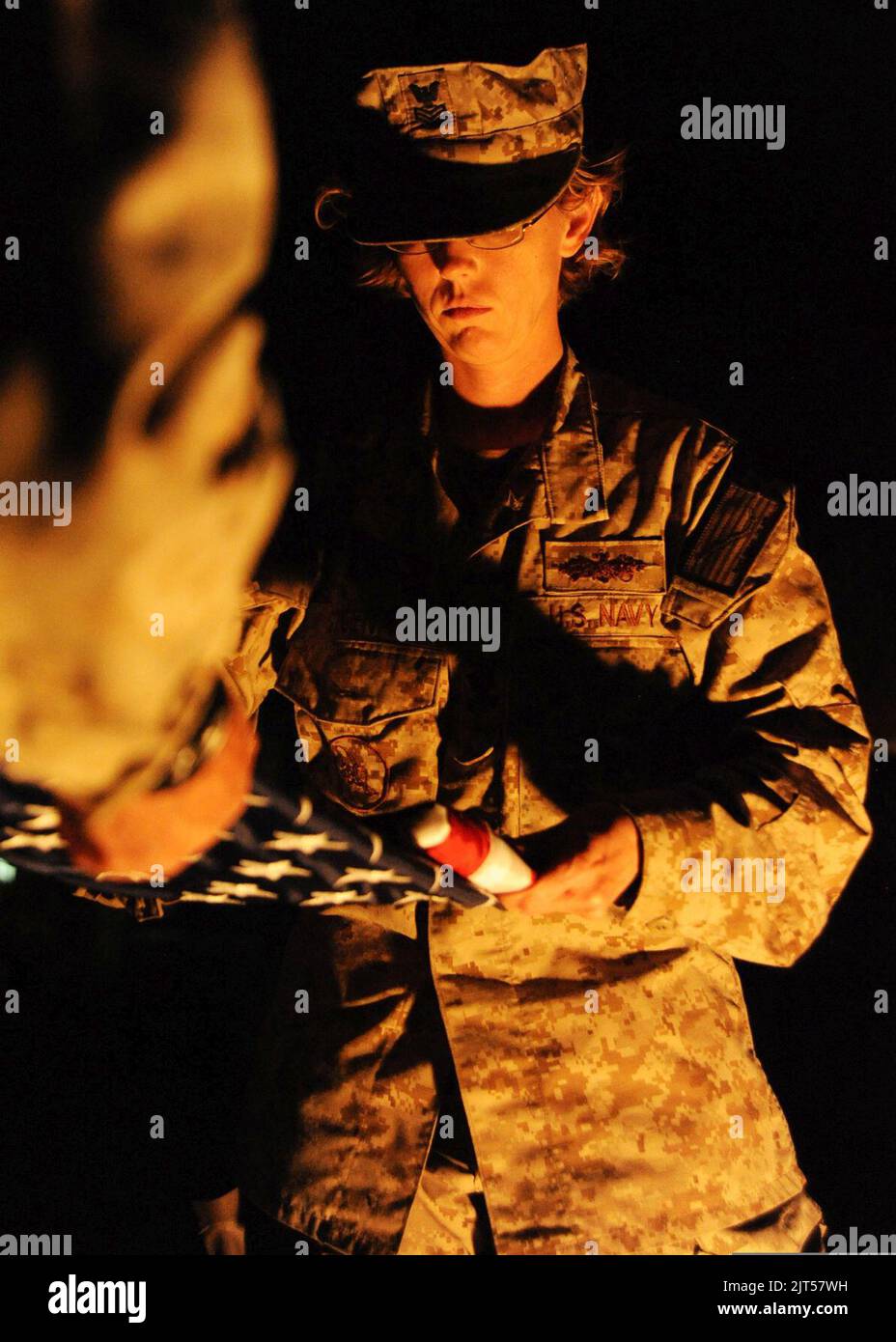 U.S. Navy Logistics Specialist 1st Class selected as a chief petty ...