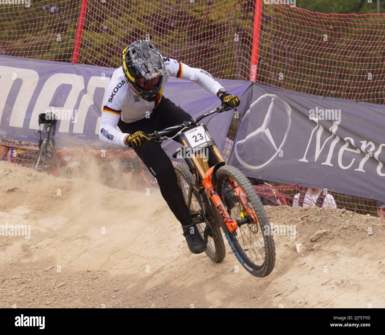Les Gets, France. 27th Aug, 2022. 23 HARTENSTERN Max during UCI ...