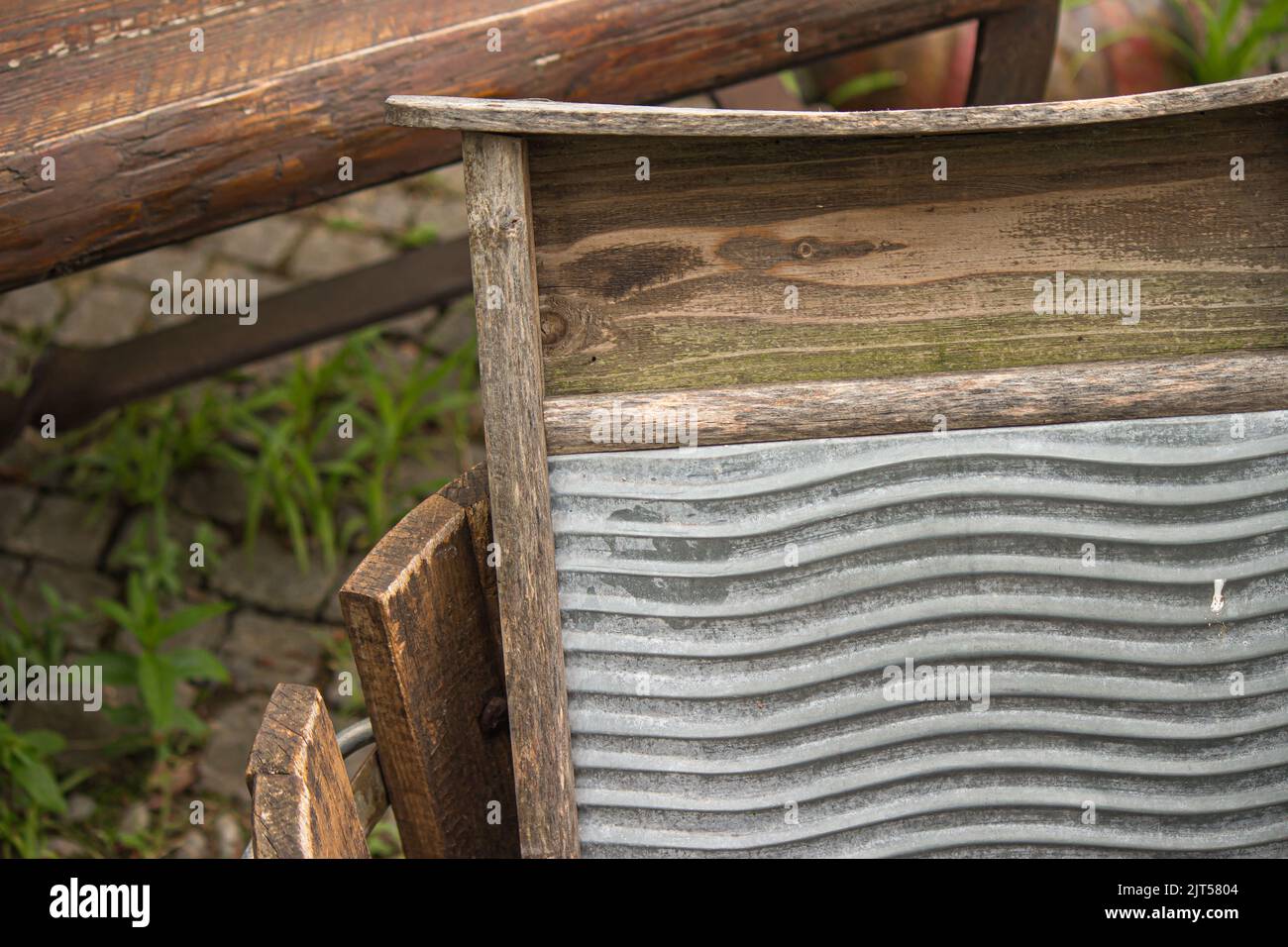 Vintage washing board hi-res stock photography and images - Alamy