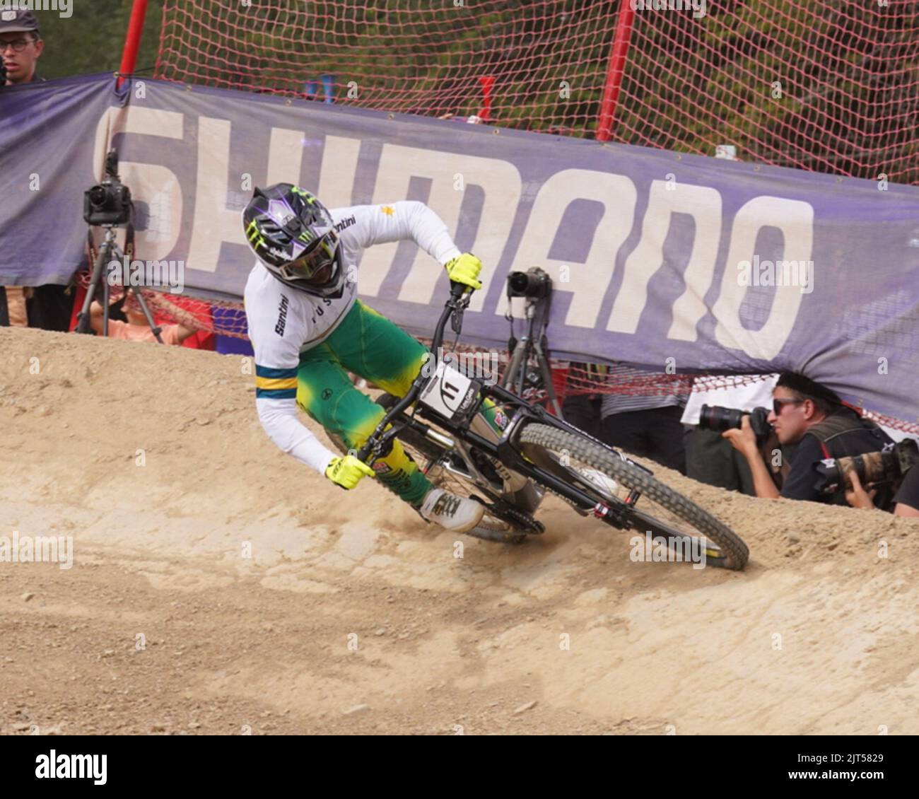 Les Gets, France. 27th Aug, 2022. 11 BROSNAN Troy during UCI Mountain Bike World Championships ...
