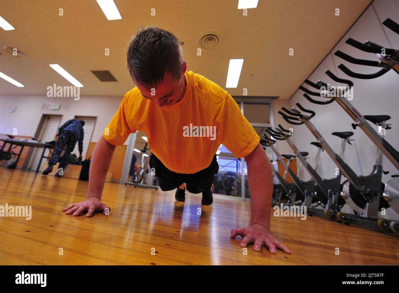 U.S. Navy Mass Communication Specialist 3rd assigned to the command ...
