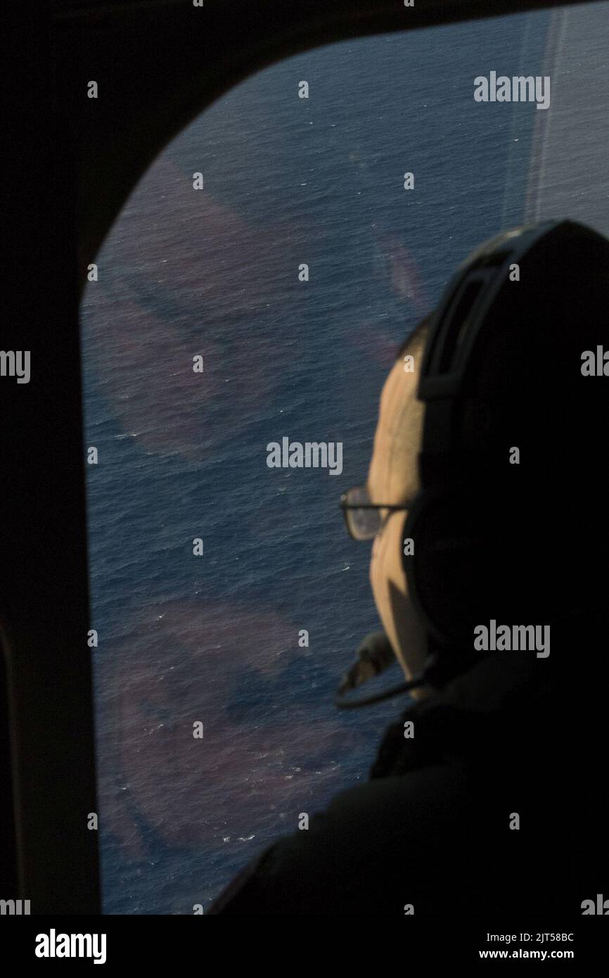 U.S. Navy Naval Aircrewman (Operator) 2nd Class assigned to Patrol ...