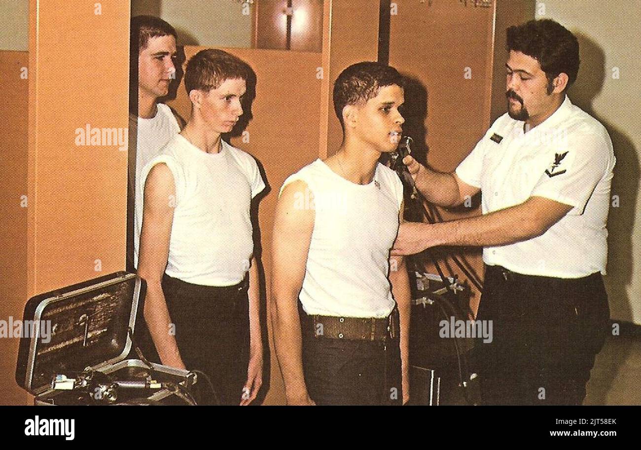 U.S. Navy Photo. Boot Camp, Naval Training Center San Diego, California ...