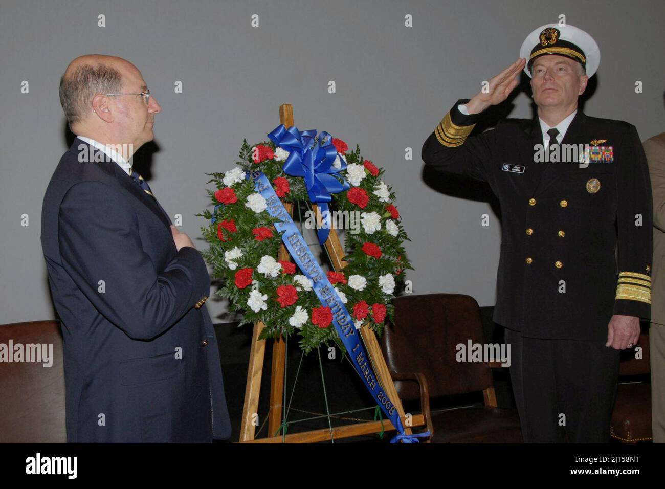 U.S. Navy Reserve Birthday 080301 Stock Photo - Alamy