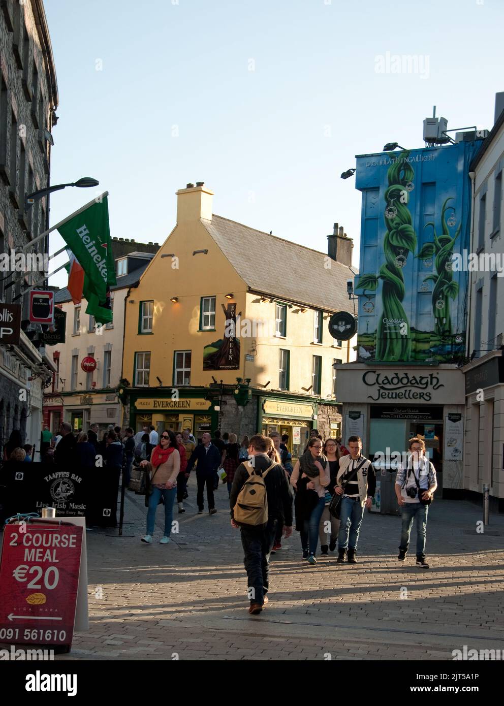 Galway street view hi-res stock photography and images - Alamy