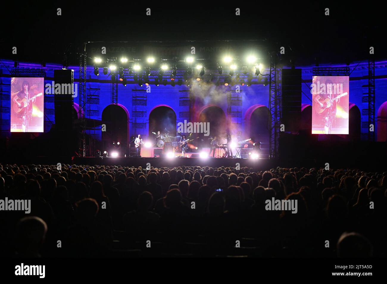 Mantova, Italy. 27th Aug, 2022. carmen consoli during CARMEN CONSOLI ...