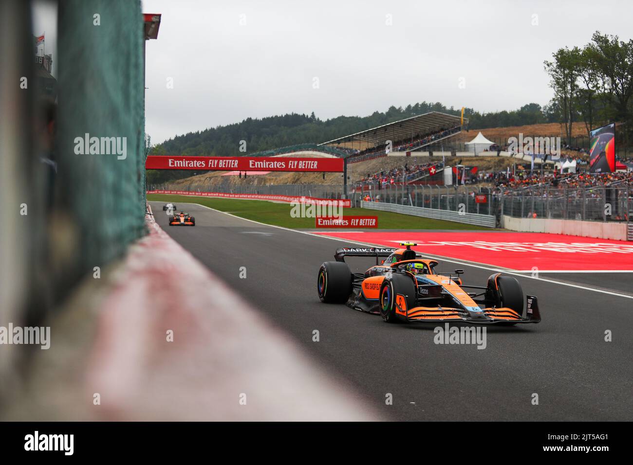 Spa Francorchamps, Vallonia, Belgium. 27th Aug, 2022. Lando Norris (GBR ...