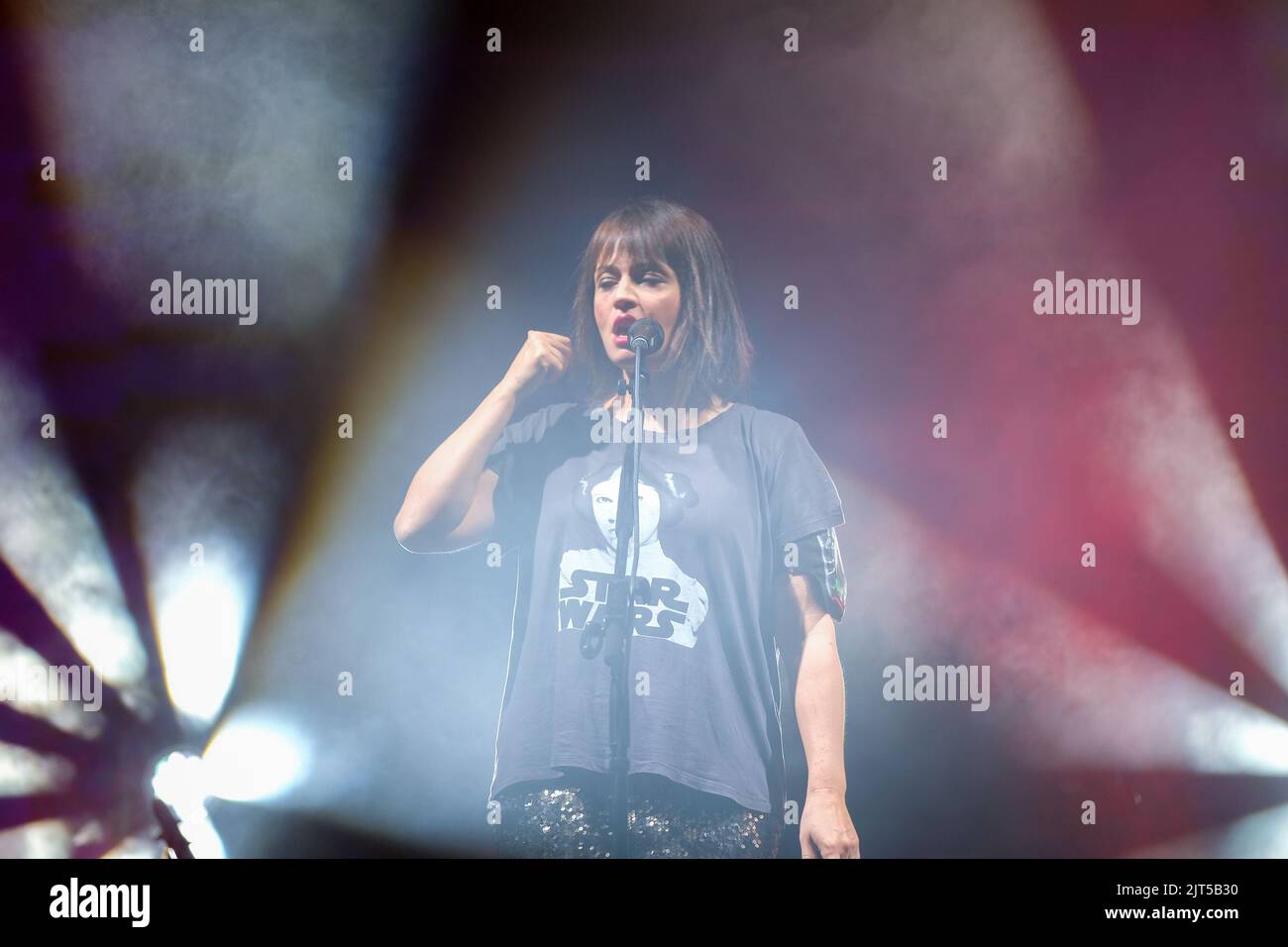 Carmen Consoli during the Italian singer Music Concert CARMEN CONSOLI ...
