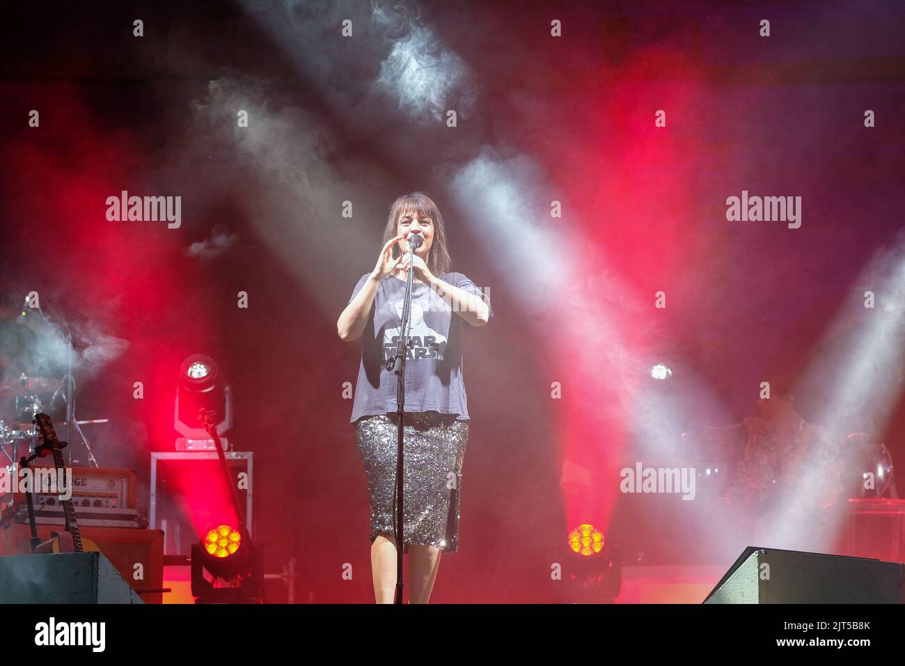 Carmen Consoli during the Italian singer Music Concert CARMEN CONSOLI ...