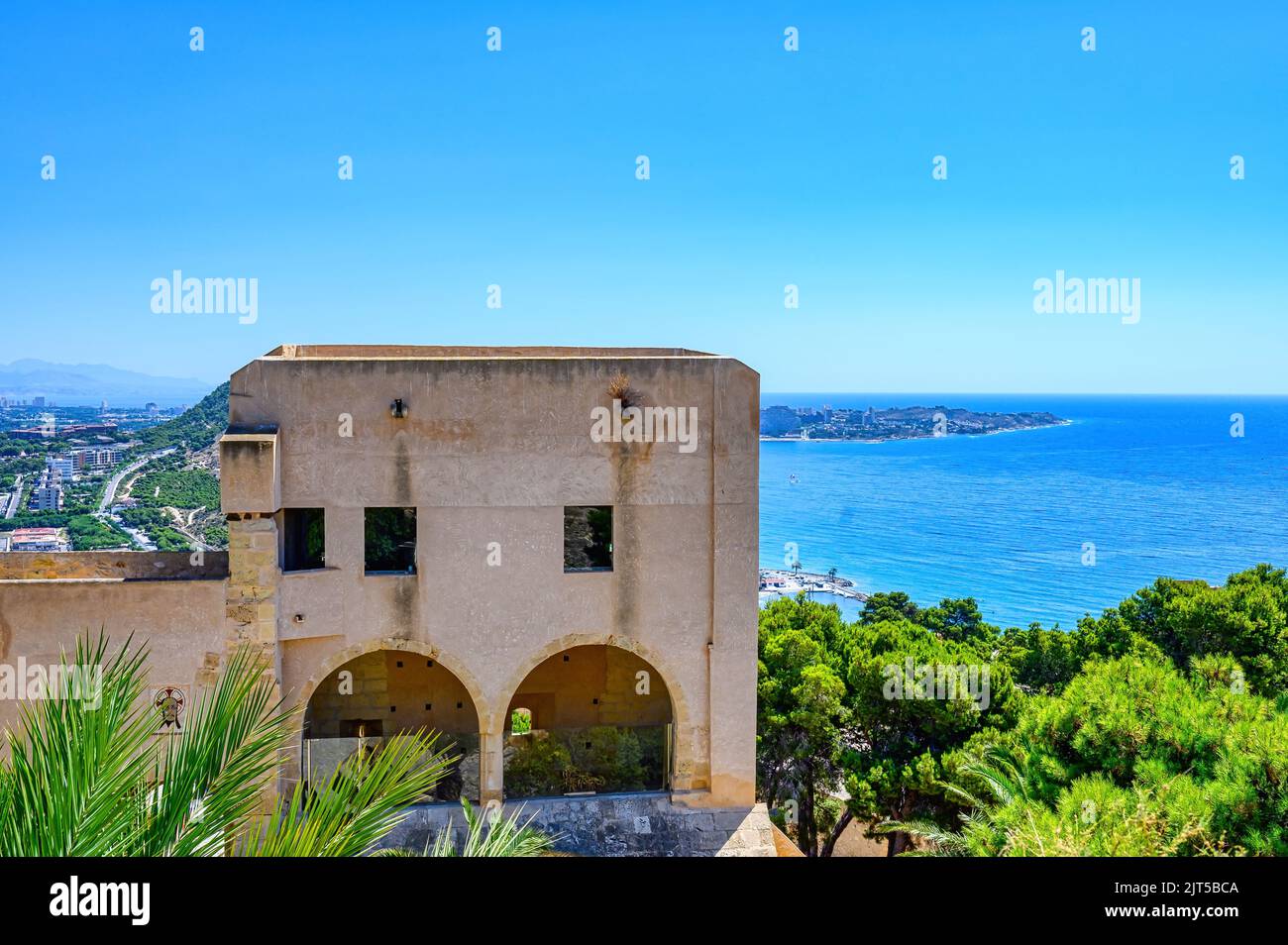 Alicante, views in the Santa Barbara Fort, Spain, 2022 Stock Photo - Alamy