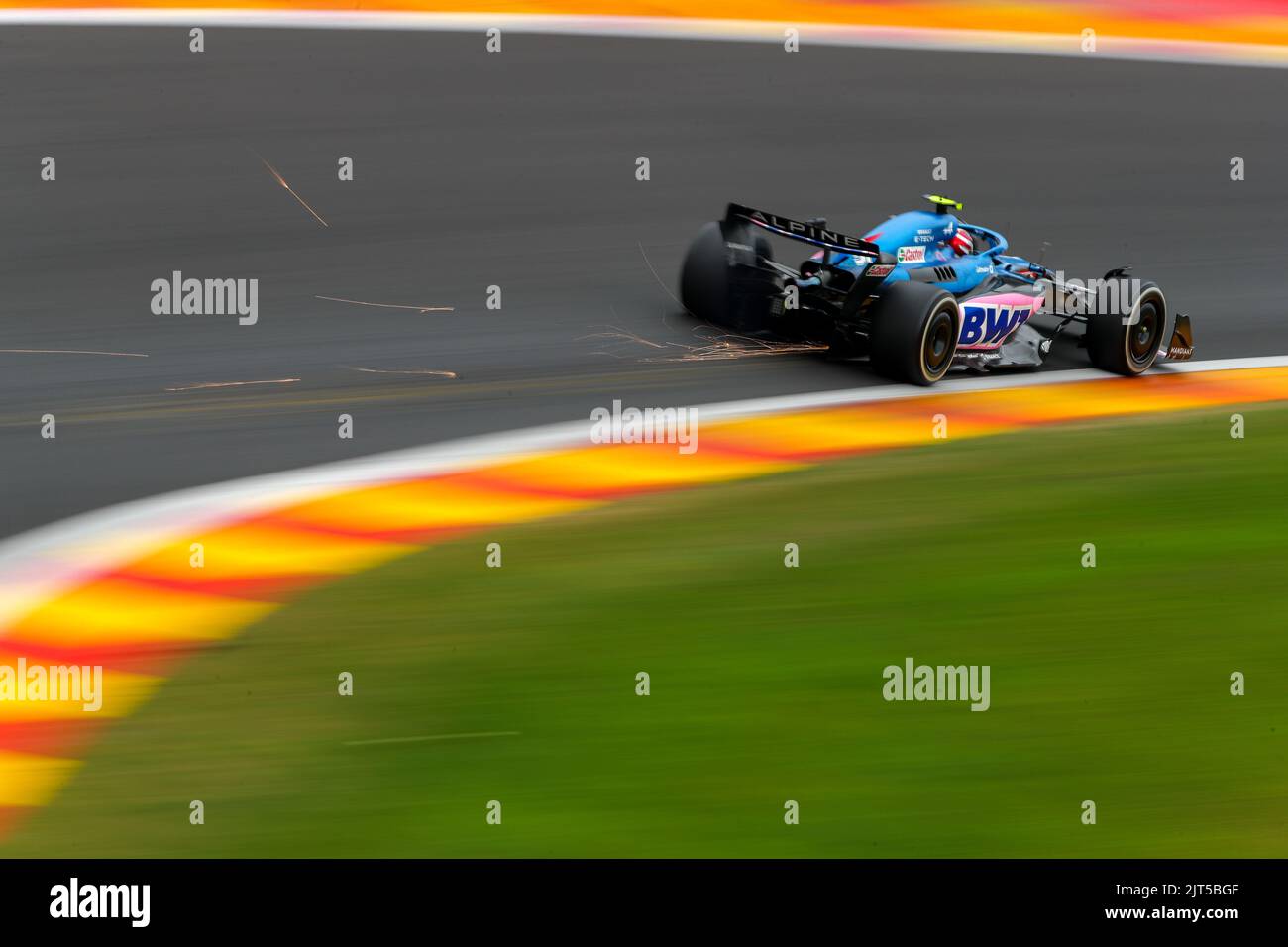 Spa Francorchamps, Vallonia, Belgium. 27th Aug, 2022. Esteban Ocon(FRA ...