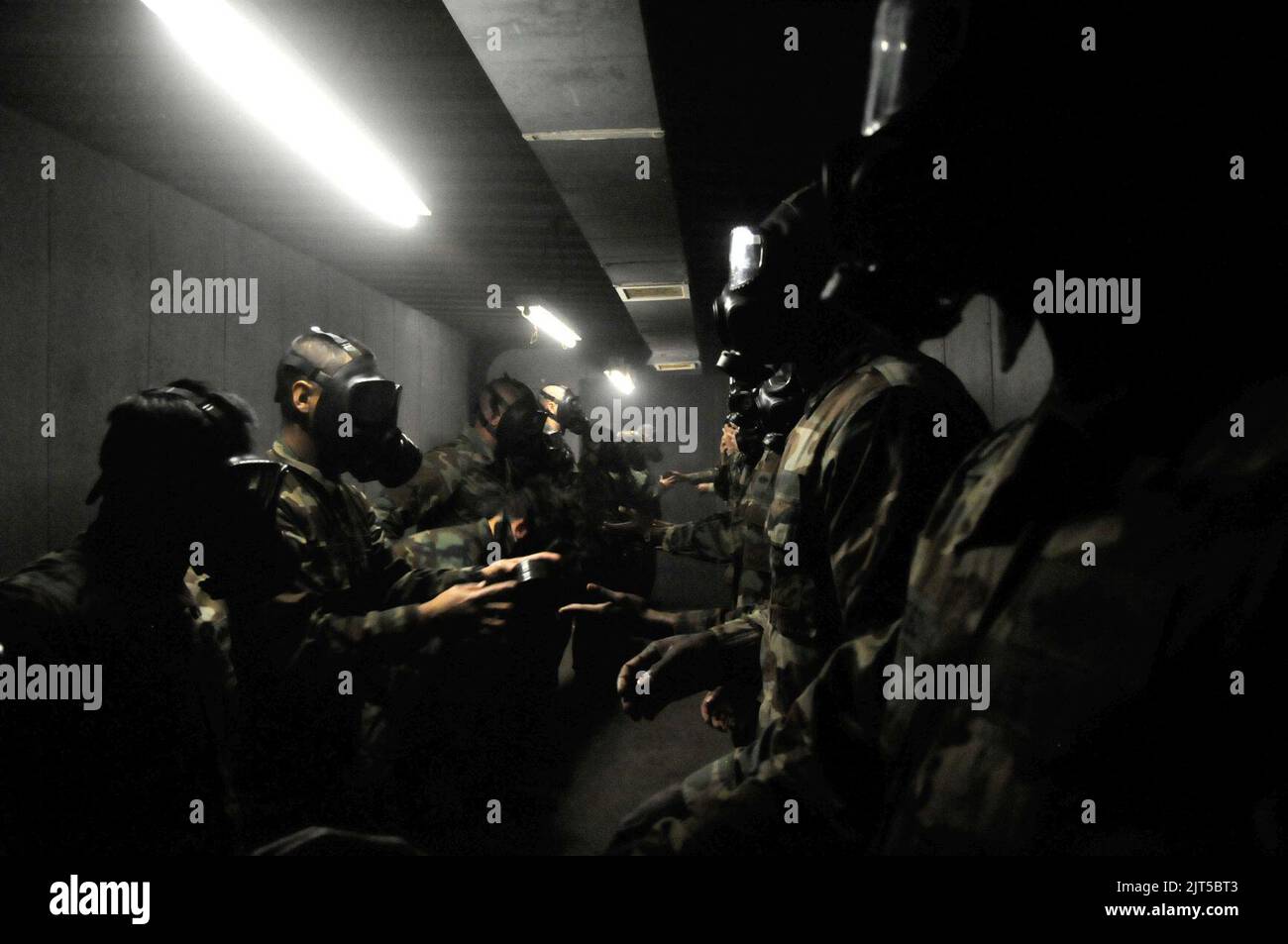 U.S. Sailors assigned to Naval Mobile Construction Battalion 5 ...