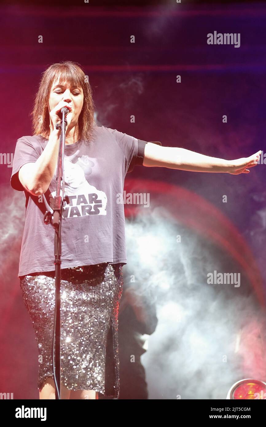 Carmen Consoli during the Italian singer Music Concert CARMEN CONSOLI ...