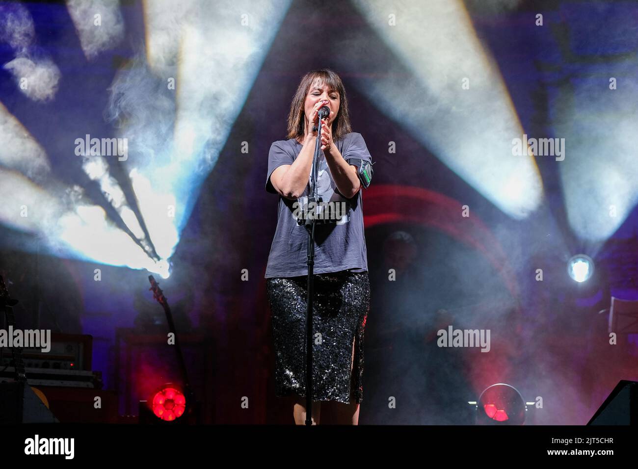 Carmen Consoli during the Italian singer Music Concert CARMEN CONSOLI ...