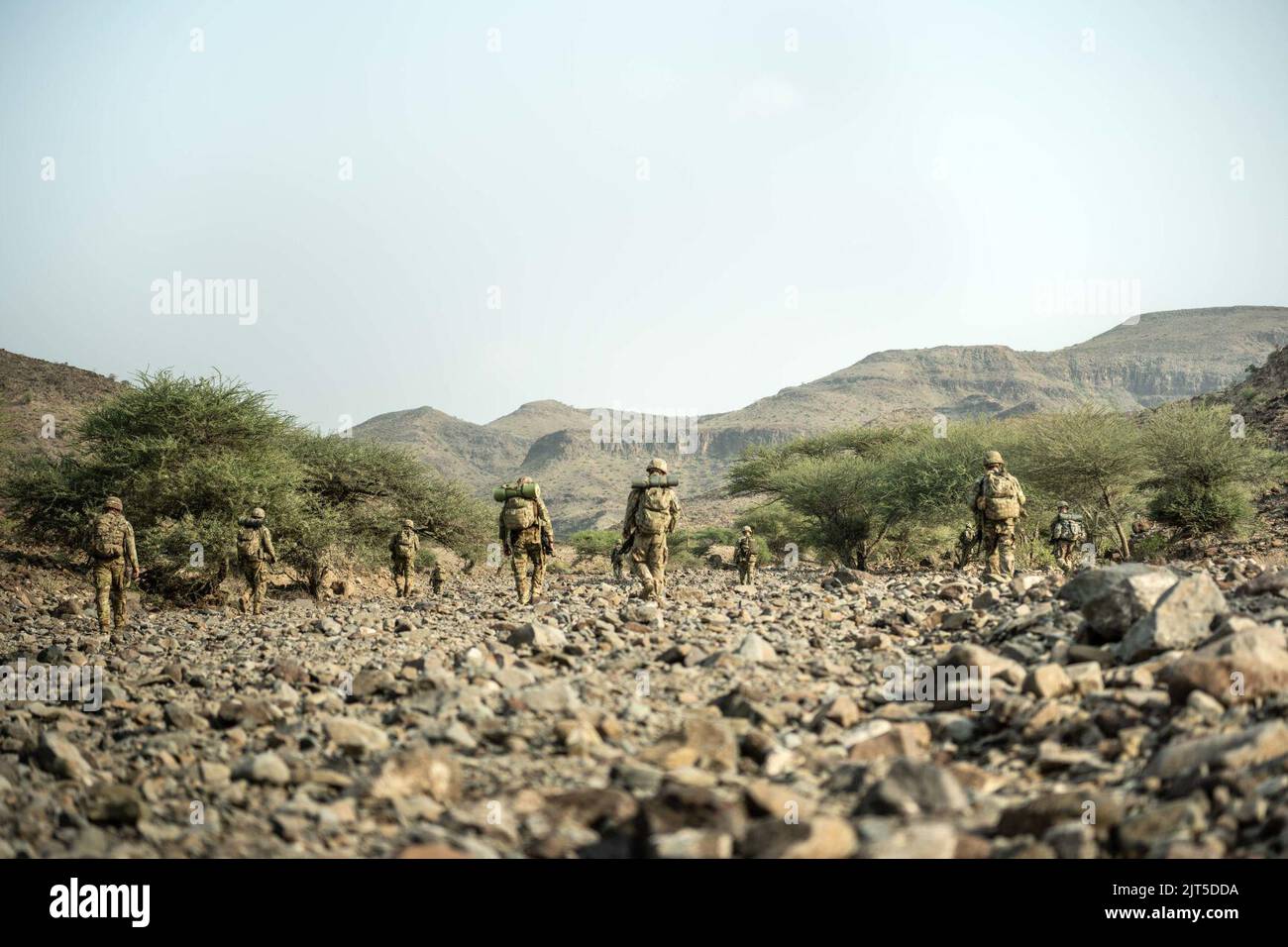U.S. service members train in hottest country in the world for French ...