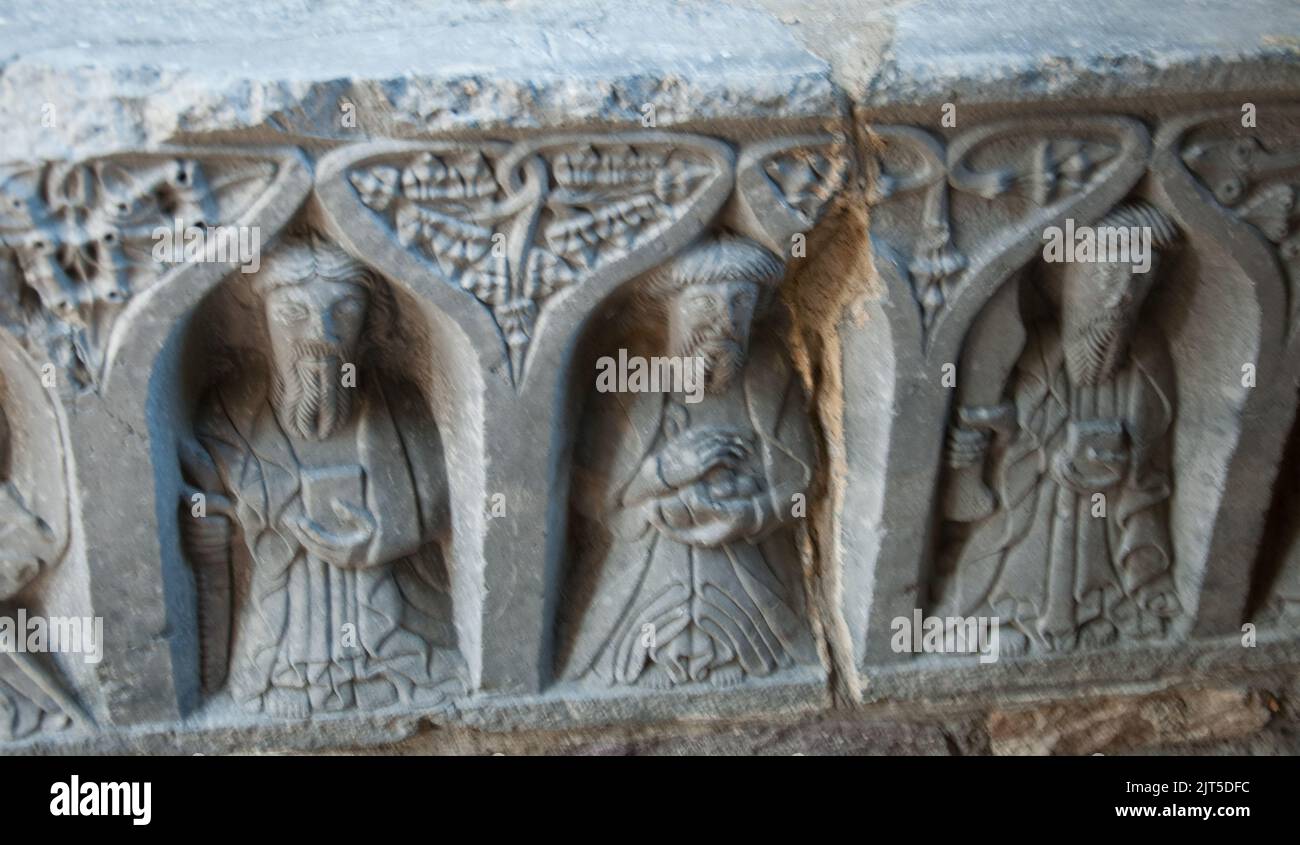 Bas relief sculptures from gothic hi-res stock photography and images ...