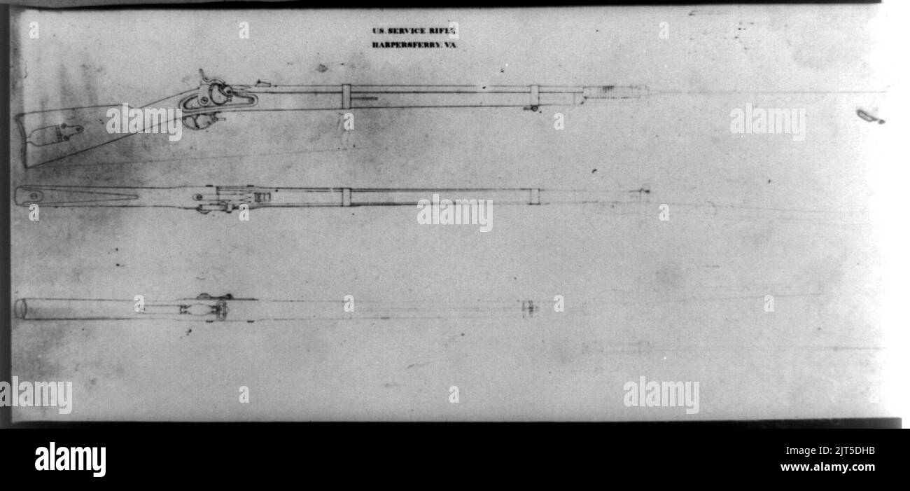 U.S. service rifle, Harpers Ferry, Va Stock Photo - Alamy