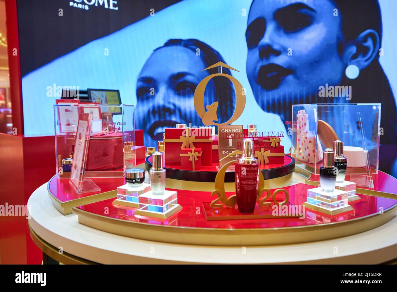 SINGAPORE - CIRCA JANUARY, 2020: personal care products on display in ...