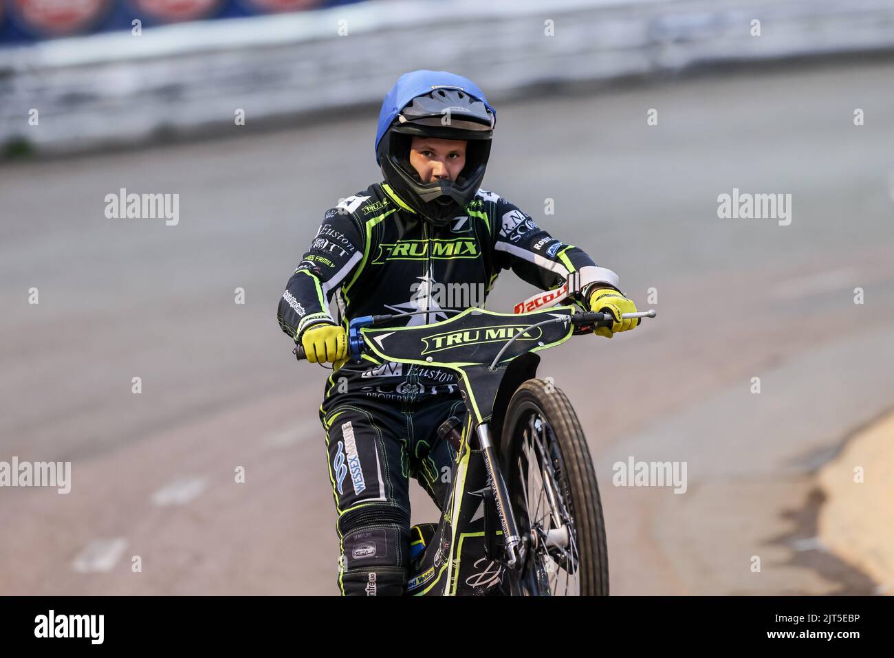 Danyon Hume - British speedway rider for Ipswich Witches Stock Photo ...