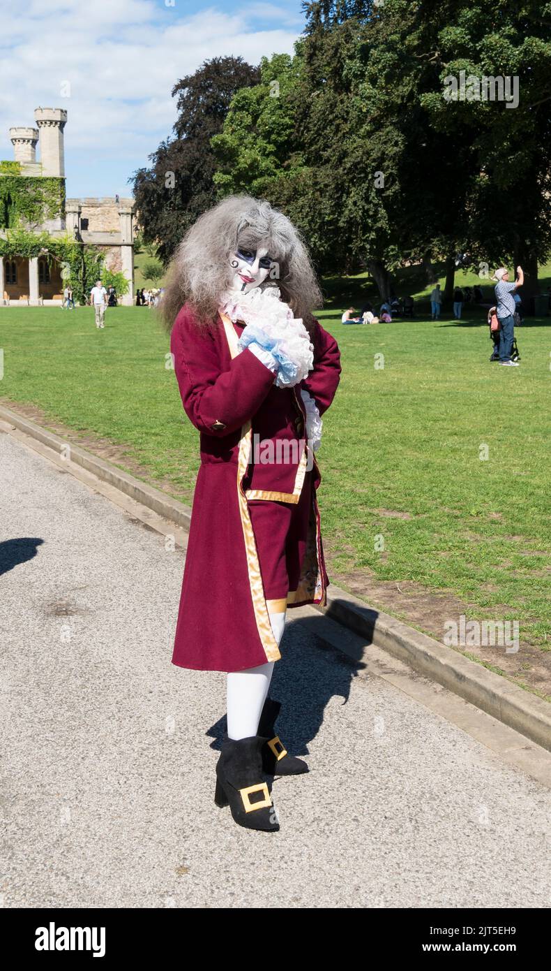 Person dressed in Cavalier style for Lincoln Steampunk Festival ...