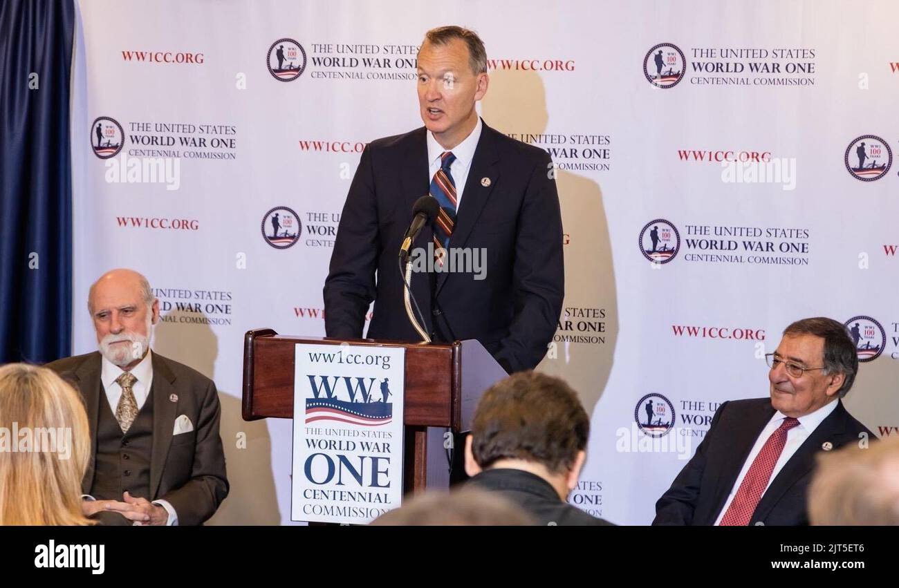 U.S. World War I Centennial Commission spokesman Chris Isleib Stock ...