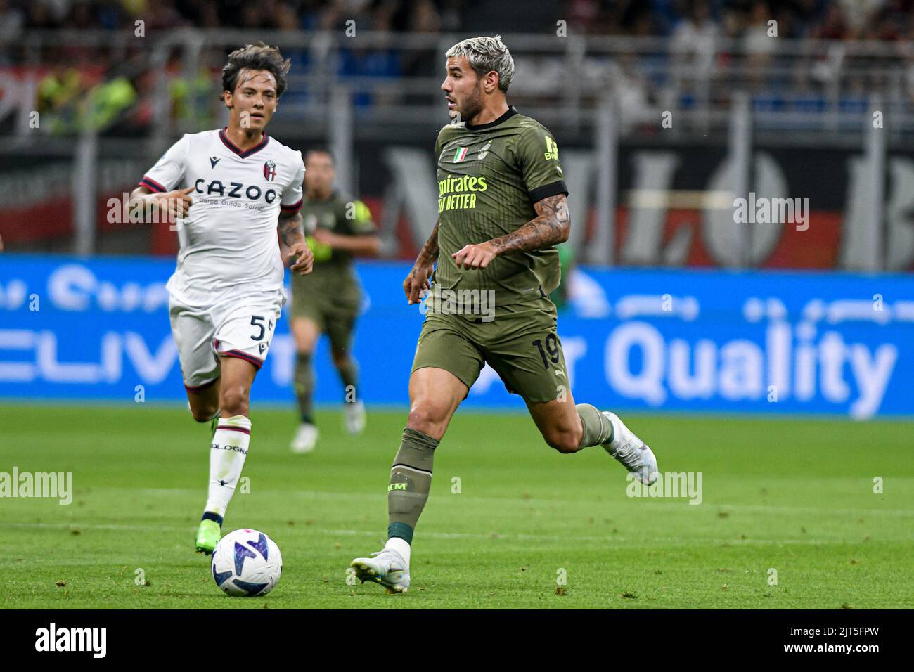 Theo hernandez ball hi-res stock photography and images - Alamy