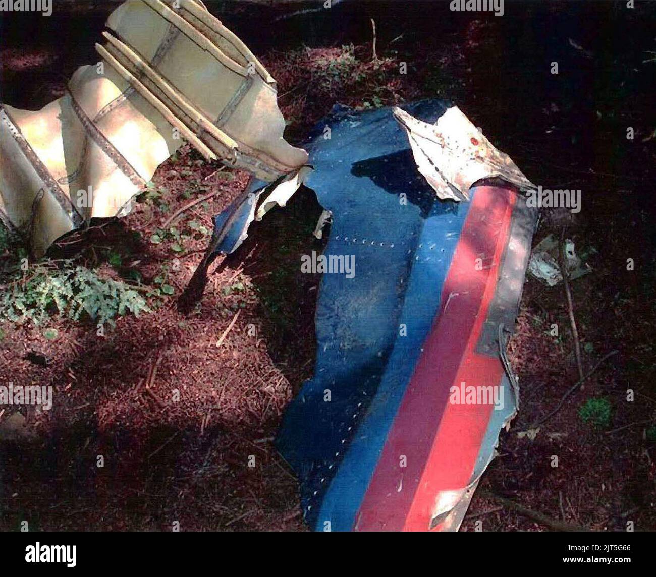 UA93 livery debris Stock Photo - Alamy