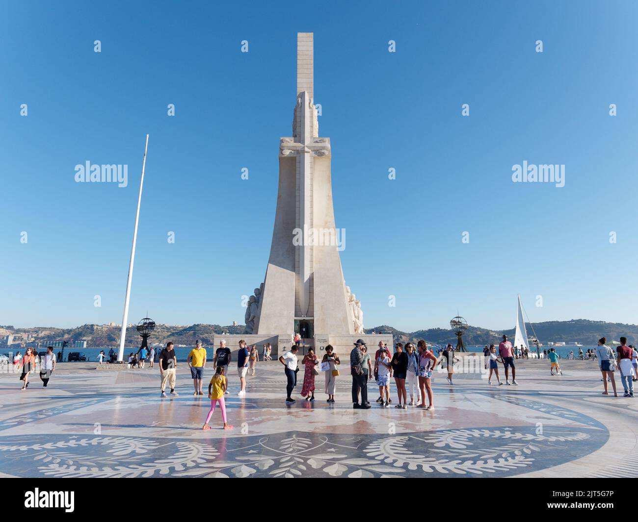 The Padrão dos Descobrimentos (Monument to the Discoveries) in Belem ...