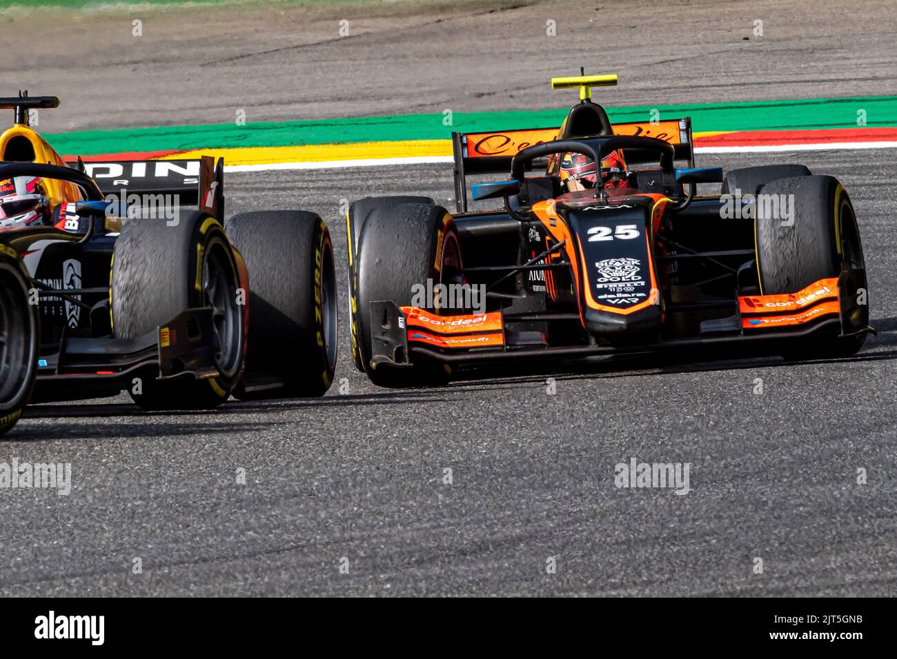 Stavelot, Belgium. 28th Aug, 2022. Belgian driver Amaury Cordeel ...