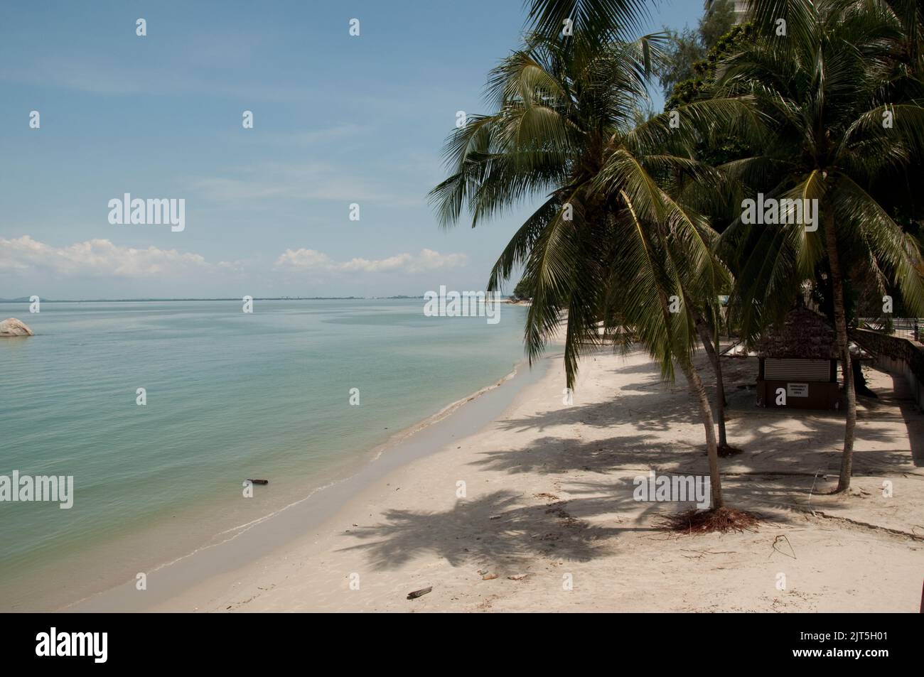 Cove, Batu Ferringhi, Penang, Malaysia, Asia. Beautiful sea view with ...