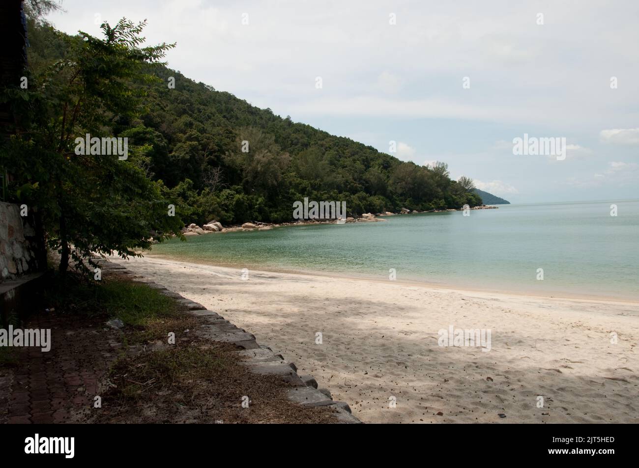 Cove, Batu Ferringhi, Penang, Malaysia, Asia. Beautiful sea view with ...