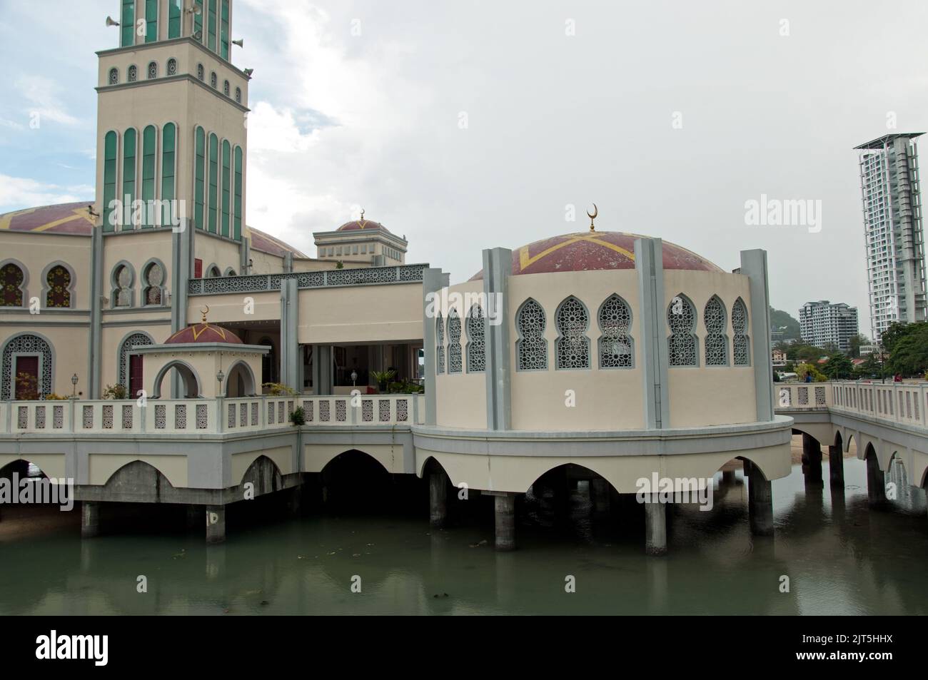The Floating Mosque, George Town, Penang, Malaysia, Asia Stock Photo ...