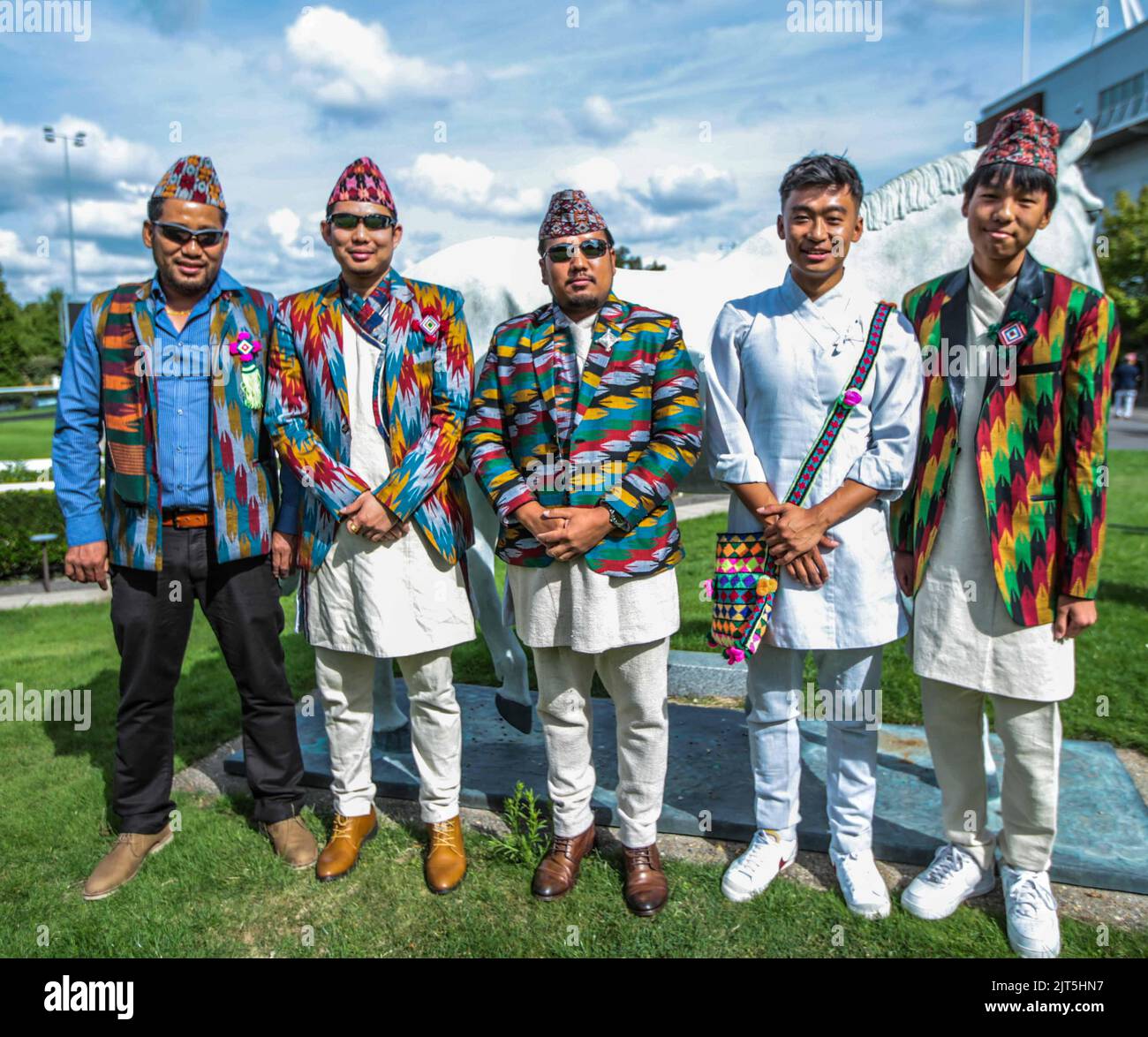 Limbu traditional dress hi-res stock photography and images - Alamy