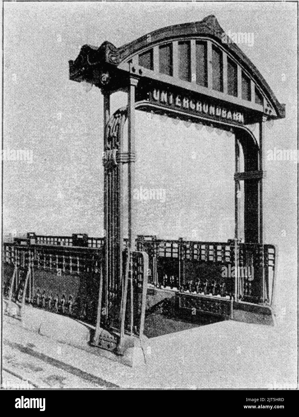 U-Bahn Berlin Bismarckstrasse Deutsche Oper Eingangsportal 1908 Stock ...