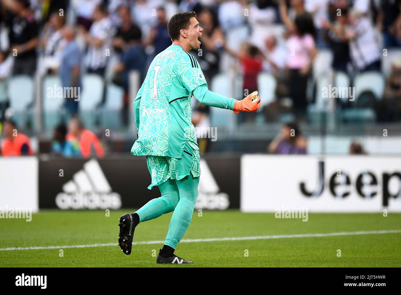 Tuin, Italy. 27 August 2022. Wojciech Szczesny of Juventus FC ...