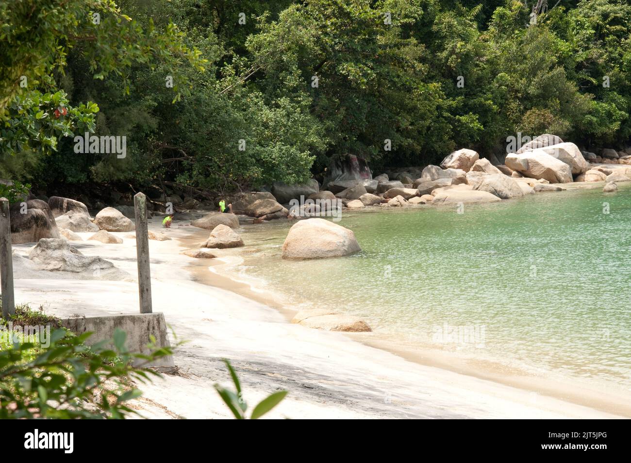Cove, Batu Ferringhi, Penang, Malaysia, Asia. Beautiful sea view with ...