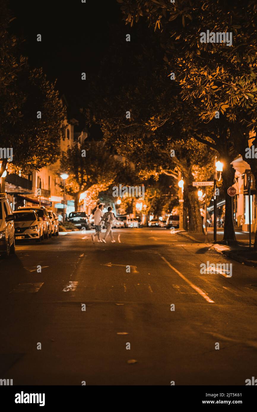 Dark night walk hi-res stock photography and images - Alamy