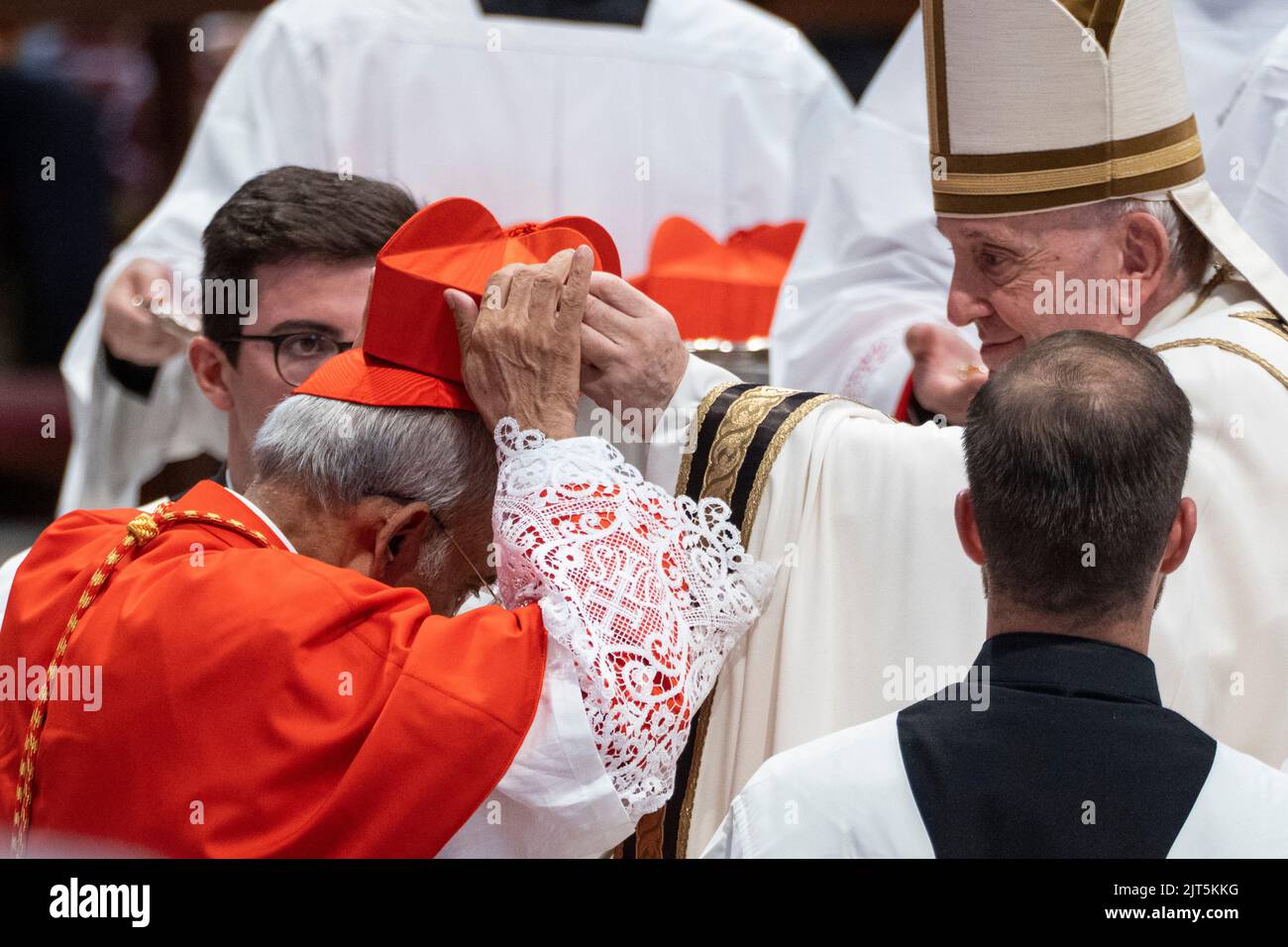 New Cardinal Filipe Neri António Sebastião do Rosário Ferrão receives ...