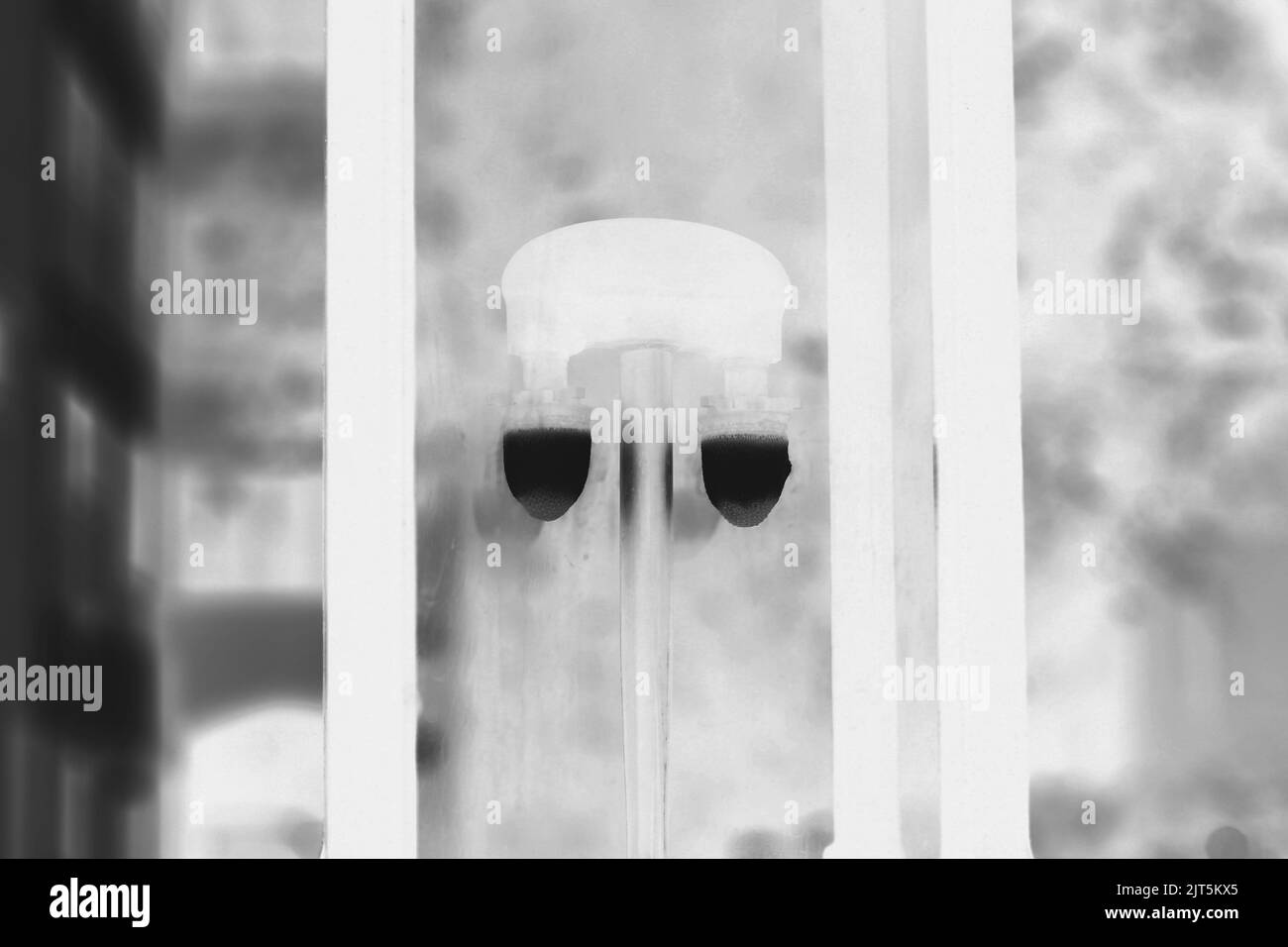 Medieval ornamental street light Black and White Stock Photos & Images ...