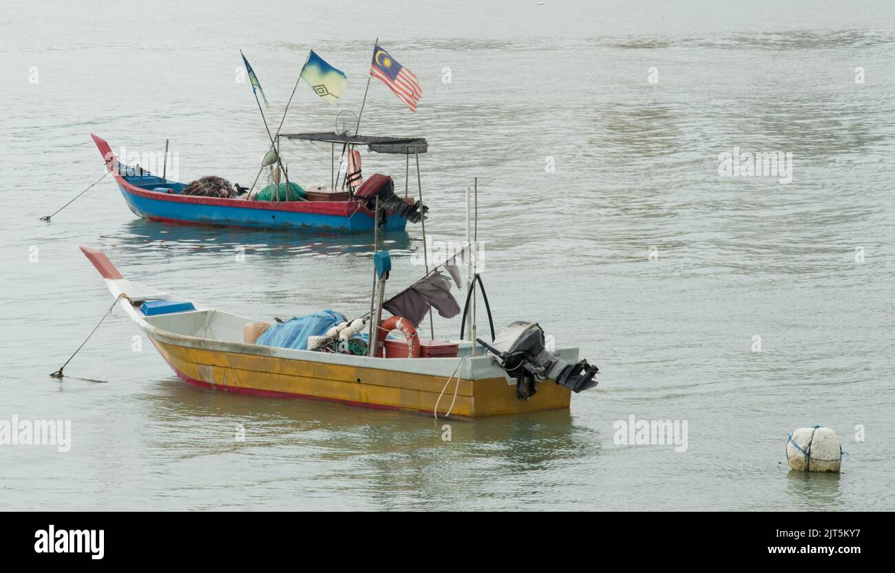 Penang fishing boats hi-res stock photography and images - Alamy