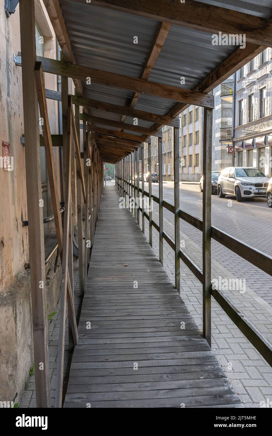 Construction Covered Walkways