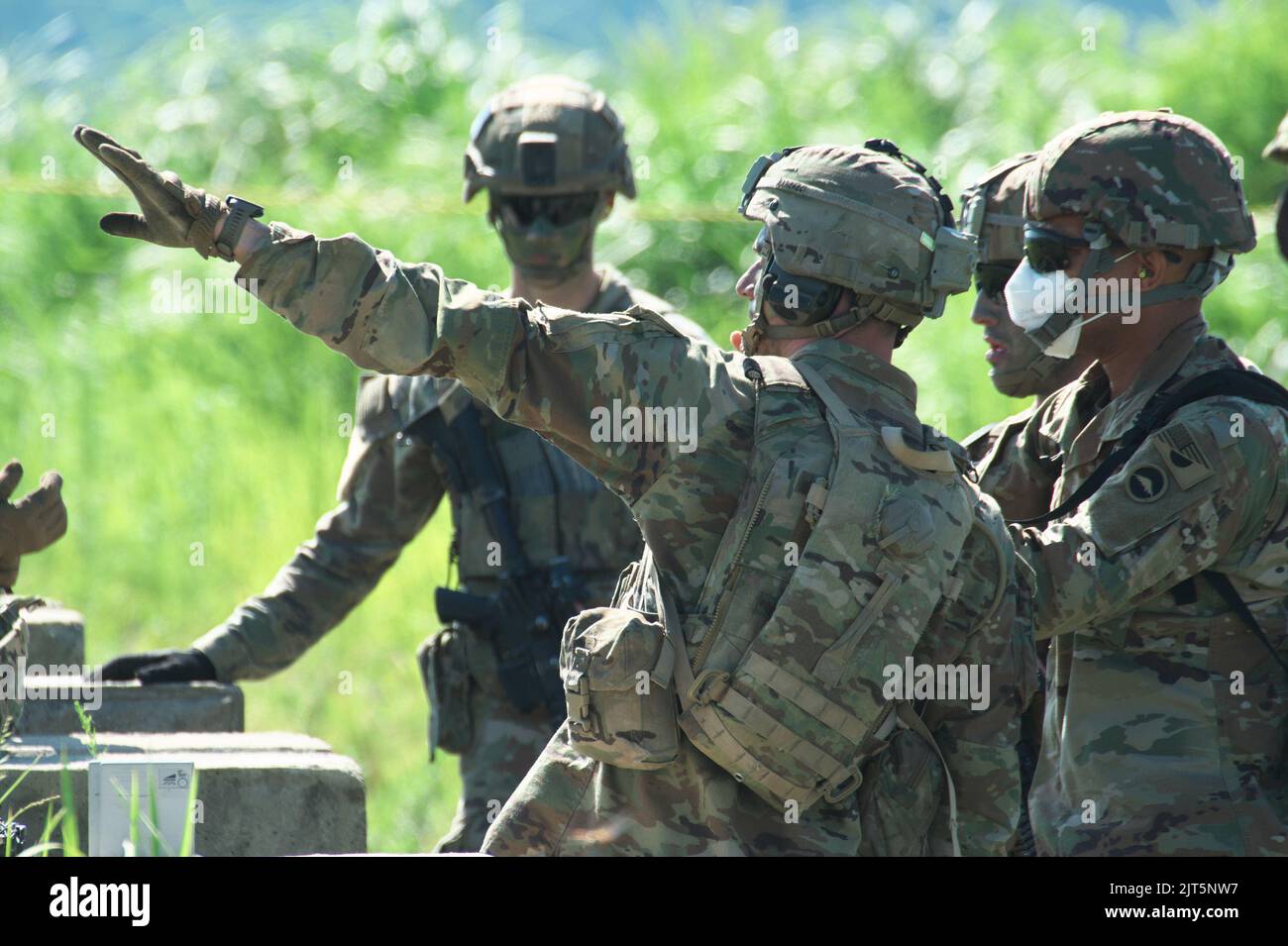 Yamato, Japan. 28th Aug, 2022. U.S. Army soldiers take part in the ...