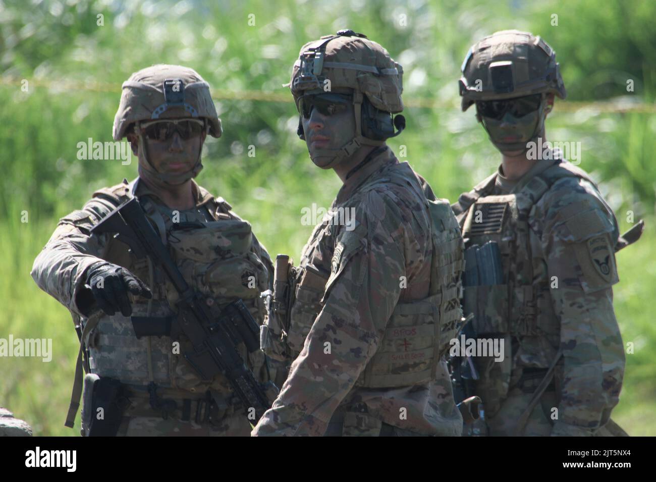 Yamato, Japan. 28th Aug, 2022. U.S. Army soldiers take part in the ...