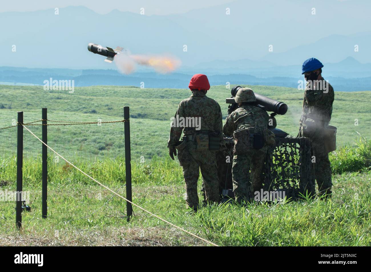 Yamato, Japan. 28th Aug, 2022. Members of the Japan Ground Self-Defense ...